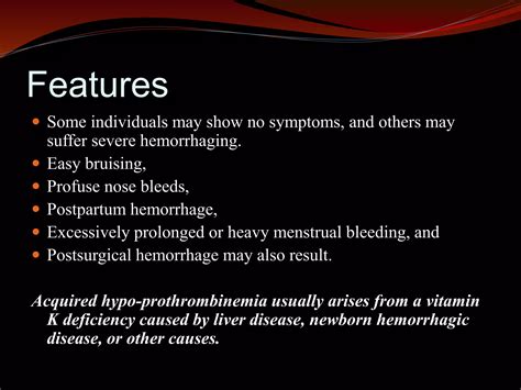 Coagulation Disorder Pptx