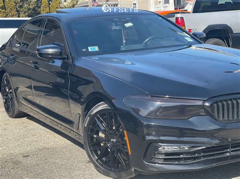 2017 Bmw 540i Xdrive With 19x85 35 Niche M224 And 24540r19 Pirelli