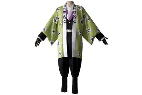 Demon Slayer Gyomei Costumedressoutfit Gyomei Himejima Cosplay