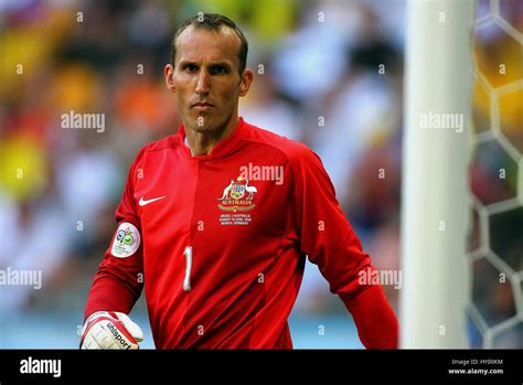 Mark Schwarzer Australia And Middlesbrough Fc World Cup Munich Germany 18