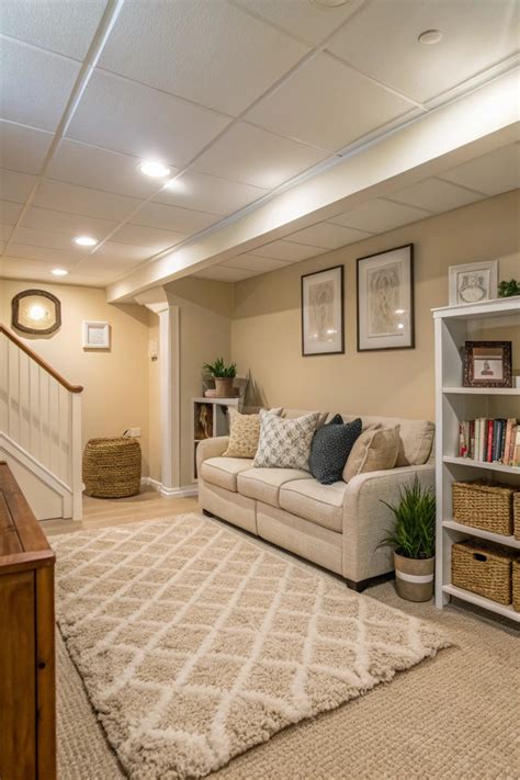 20 Cozy Basement Ideas For Small Spaces