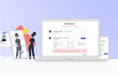 platform ux ui design for verification app on behance