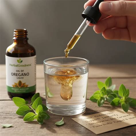 Oil Of Oregano Potency Comparing Liquid Drops Vs Capsules Explained