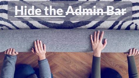 How To Hide Wordpress Admin Bar For Non Admin Users Without Plugin Wppagebuilders
