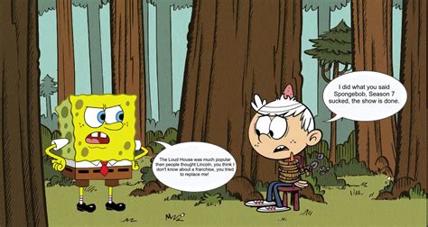 Lincoln Tried To Replace Spongebob By Zachgamer4427 On Deviantart