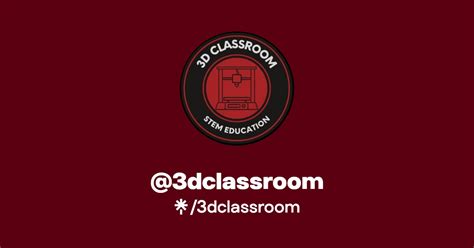 3dclassroom Instagram Facebook Tiktok Linktree