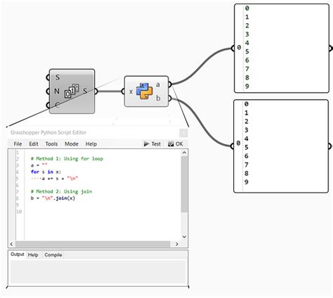 Ghpython Merge Multi Linetext Into One Column Grasshopper Developer