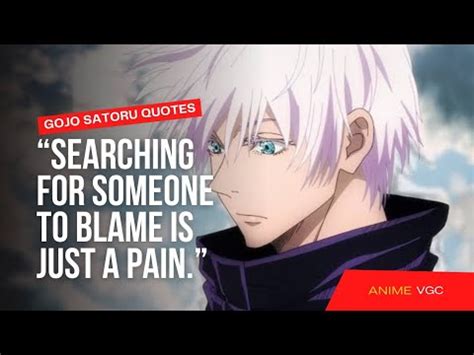 20 Powerful Jujutsu Kaisen Quotes By Gojo Satoru Megumi And Sukuna Youtube
