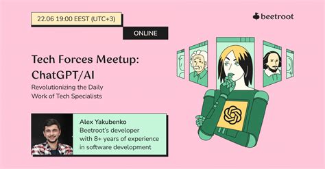 Tech Forces Meetup ChatGPT AI Revolutionizing The Daily Work Of Tech