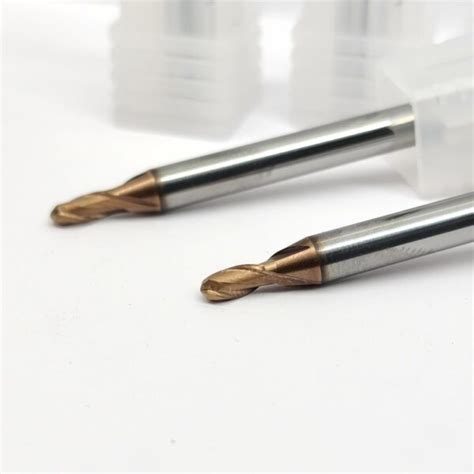 Two Flute Ball Nose Cnc Router Bit For Aluminium Bg Precision