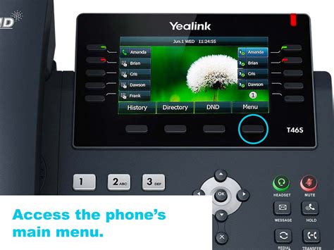 How to Set up WiFi on a Yealink T46 | Bytes Digital