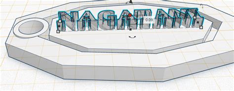 Introduction To Tinkercad Name Keychain 13 Steps With Pictures Instructables