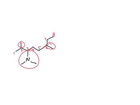 Solved Give The Iupac Systematic Name For The Following Molecule
