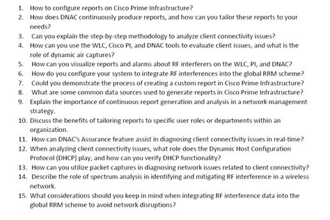 solved 1 how to configure reports on cisco prime