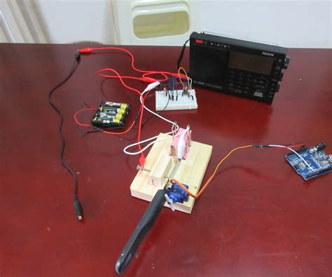 arduino controlled morse code key and transmitter 4 steps with