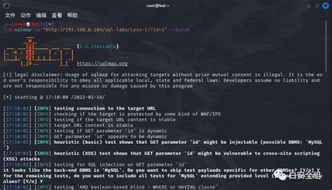 一篇sqlmap的新手入门级训练sqlmap怎么练习 Csdn博客 一篇sqlmap的新手入门级训练sqlmap怎么练习 Csdn博客