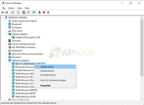 How To Update Network Adapter Driver Windows 1110