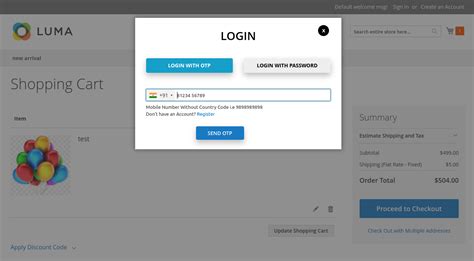 Mobile Login For Guest Checkout Magento 2 Mobile Otp Login Pro Extension