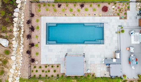 Rectangle Pool Landscaping