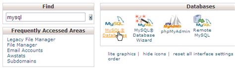Langkah Langkah Membuat Dan Menghapus Database Rumahweb Journal