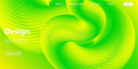 Green Background Website Landing Page Vector Stock Vector Illustration Of Green Futuristic