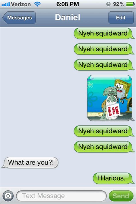 Nyeh Squidward Nyeh Squidward Nyeh Squidward Funny