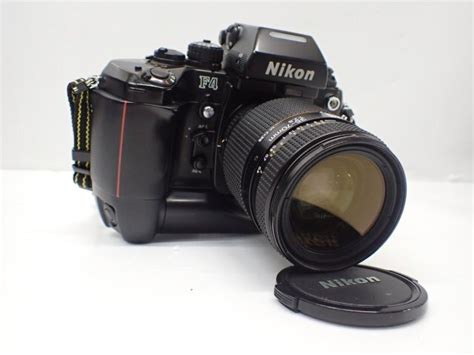 Nikon ニコン F4 フィルム一眼レフカメラ Af Nikkor 35 70mm F2 8d レンズ レンズキャップ付き ジャンク品 ∩ 72429 17 ニコン ｜売買された