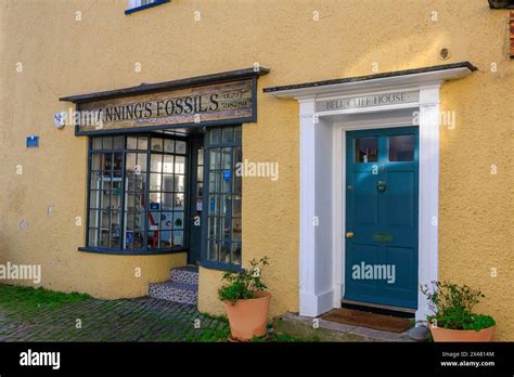 Annings Fossil Shop On Bell Cliff Terrace In Lyme Regis Dorset