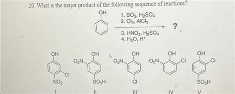Solved What is the major product of the following sequence | Chegg.com