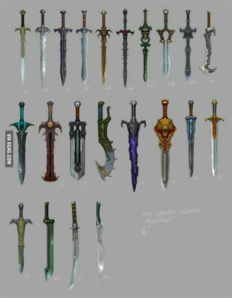 Sword Porn Which One Would You Choose 9GAG