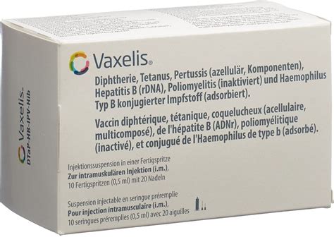 Vaxelis Injektionssuspension 10 Fertigspritzen 05ml In Der Adler Apotheke