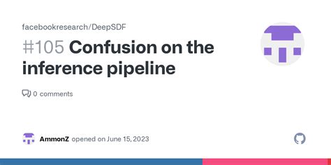 Confusion On The Inference Pipeline Issue Facebookresearch DeepSDF GitHub