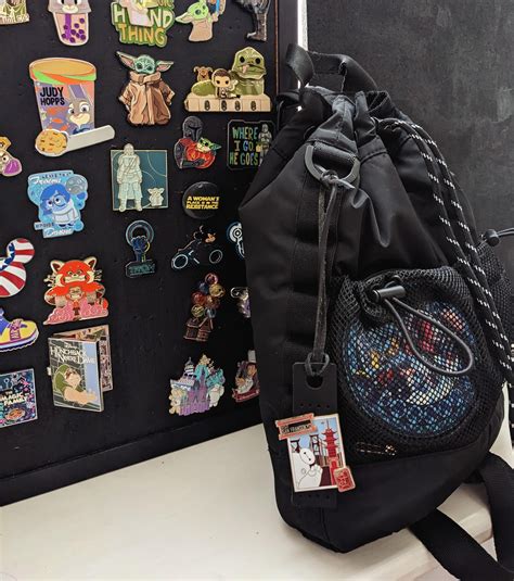 I Wanted A Way To Display Pins On Bags Without Puncturing The Bags