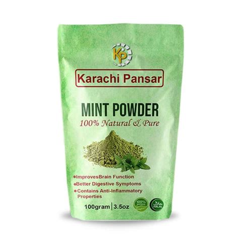 Mint Powder Podina Powder 100g Darazpk
