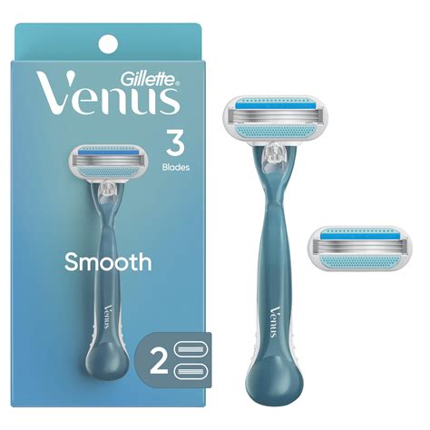 Venus Razors Logo Gillette Womens Razor Handle 2 Blade Refills 1