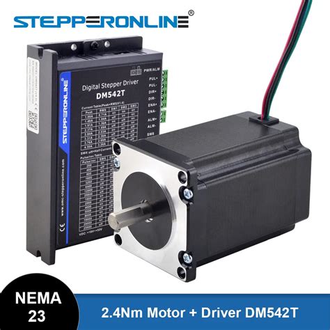 Diy Cnc Milling Machine Kit Nema 23 Stepper Motor And Driver Combo For