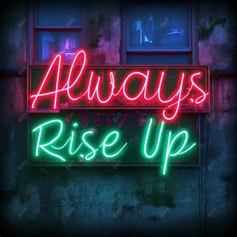 Neon Luminary Signages Midjourney Prompt Promptbase