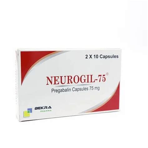Vexer 75 Pregabalin Capsules Ip 75 Mg At ₹ 75box Nervigesic In