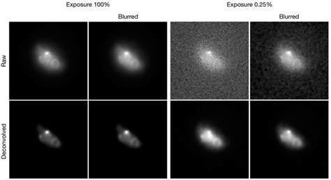 Effect Of A Gaussian Blur Prefilter On Deconvolution Of Widefield