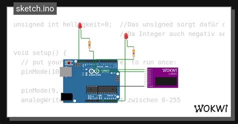 AnalogWrite Wokwi ESP32 STM32 Arduino Simulator