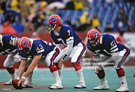 Quarterback Bruce Mathison Of The Buffalo Bills Stands Behind Center News Photo Getty Images