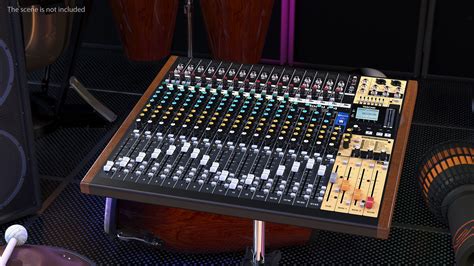 Analog Mixer Recorder On 3d Model 49 3ds Blend C4d Fbx Max Ma Lxo Obj Free3d