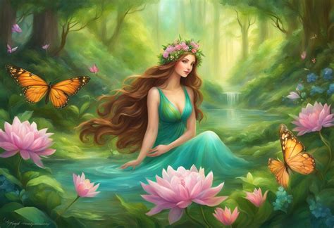 Nymph Mythical Creature Mythical Encyclopedia