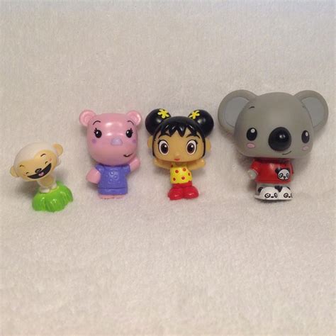 Ni Hao Kai Lan Figures Set Of 4 Kai Lan Ho Ho Toley Lulu 1 5 2