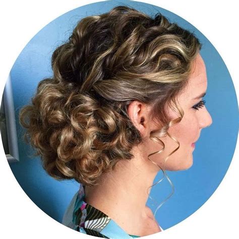 Spectacular Fancy Curly Updo Hairstyles Thick Hair Short Bob Badass