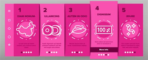 Silk Onboarding Icons Set Vector 10155976 Vector Art At Vecteezy