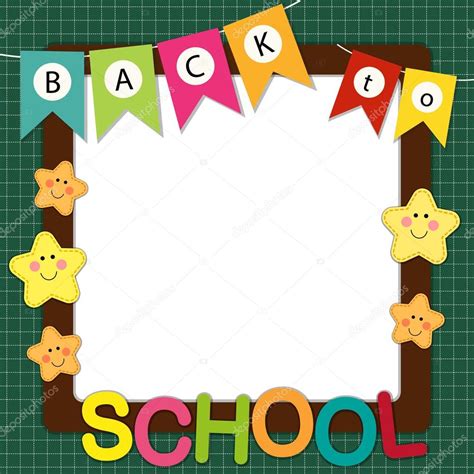 Back To School Borders And Frames School Border Vector Art Icons And