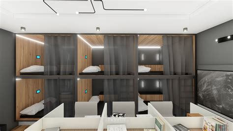 تصميم سكن جامعي مستقل