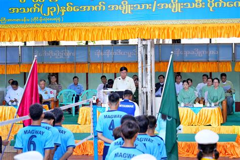 မကွေးတိုင်းဒေသကြီး ဝန်ကြီးချုပ် ဦးတင့်လွင် ၂၀၂၅ ခုနှစ် မကွေးတိုင်းဒေသက