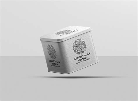 Tin Can Square Tin Can Mockup 344241 Templatemonster